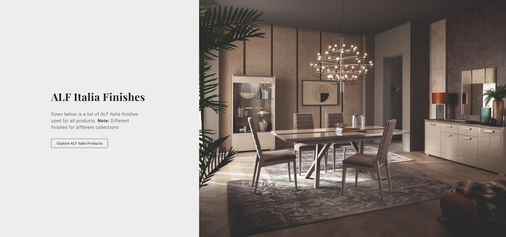ALF Italia Finishes — Italia Furniture